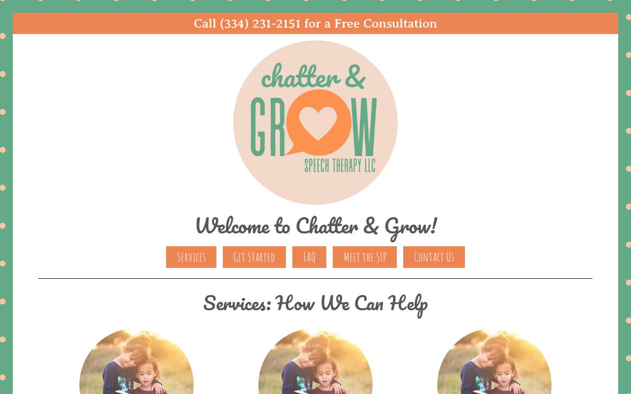 Chatter and Grow Speech Therapy